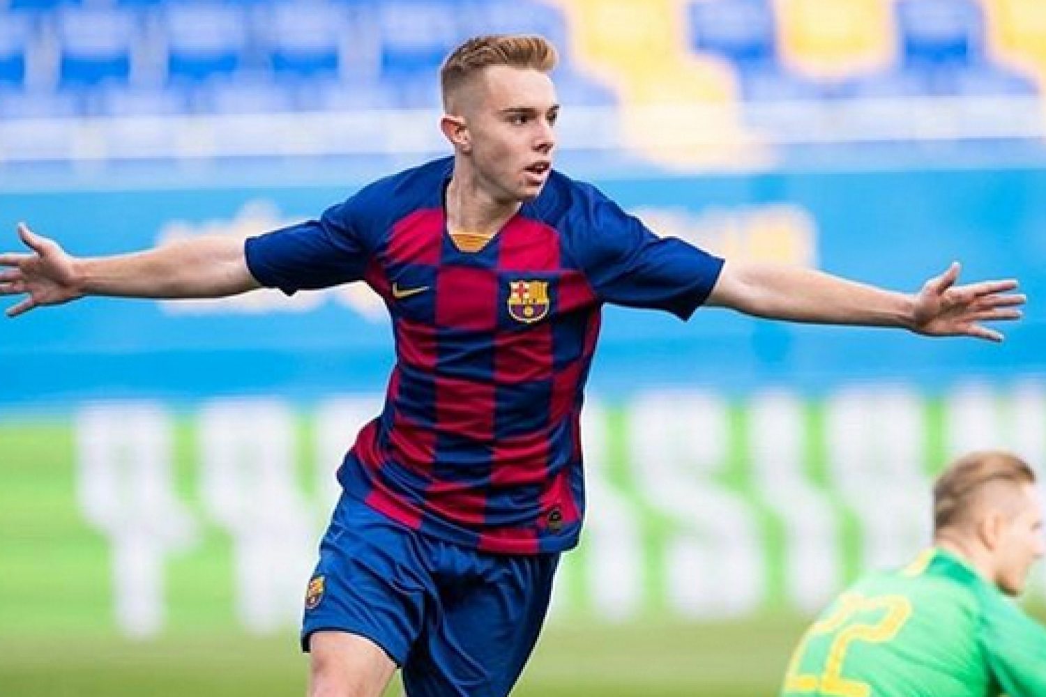 Peque, máximo goleador con el Juvenil A del Barça | JVSPORTS