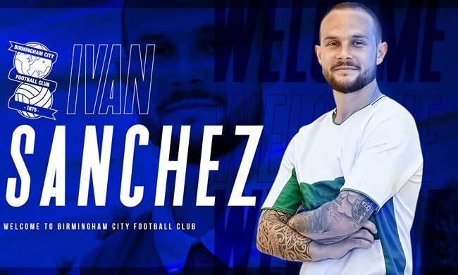 Iván Sánchez se incorpora al Birmingham City FC | JVSPORTS