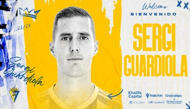Sergi Guardiola defenderá la camiseta del Cádiz hasta final de ...